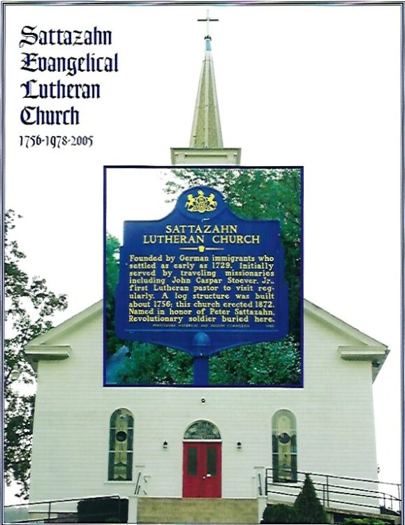 Sattazahn Evangelical Lutheran Church - Lebanon County Historical Society